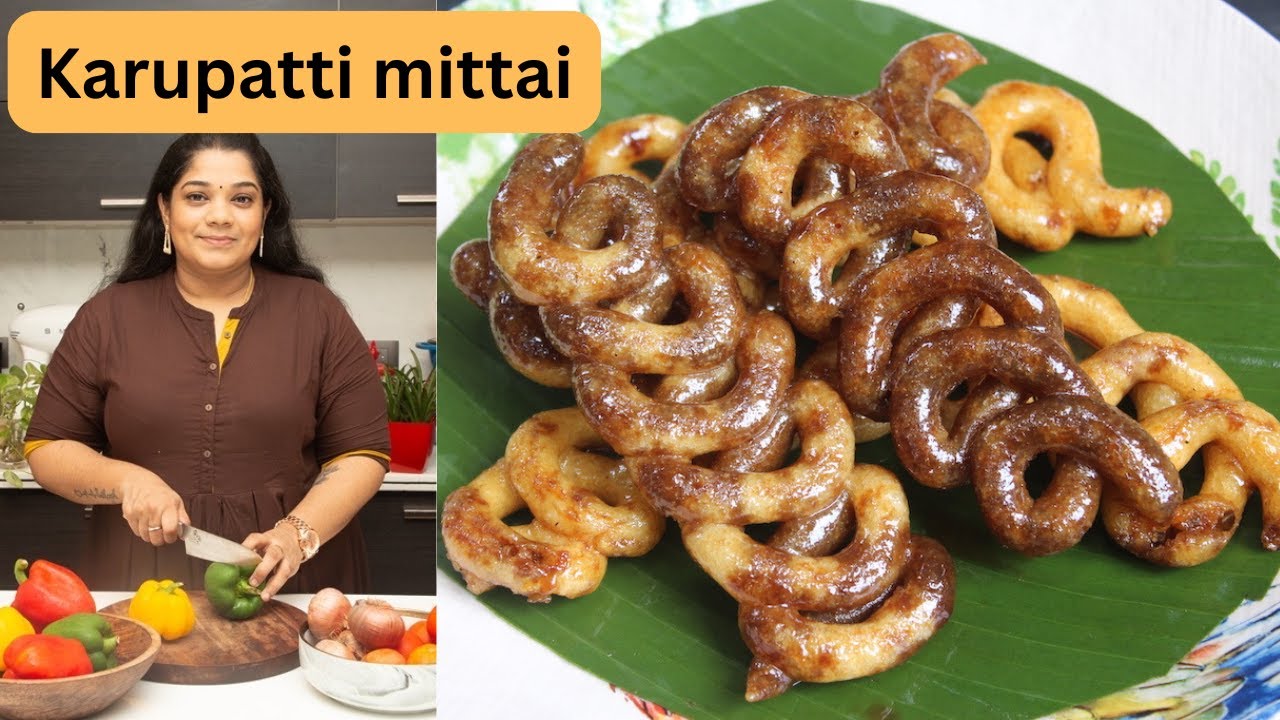 Karupatti Mittai Recipe - Cheeni MIttai - Yummy Tummy Aarthi - YouTube