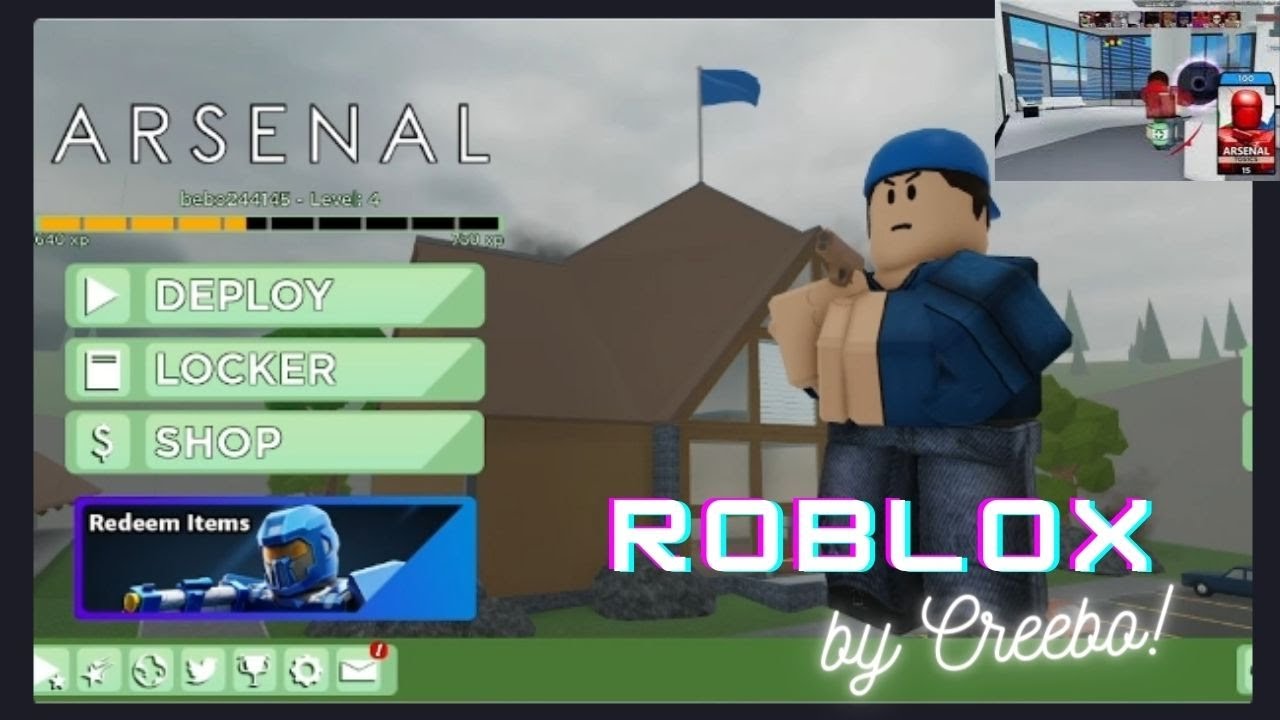 Roblox / Arsenal / video game played by Creebo / action video game ...