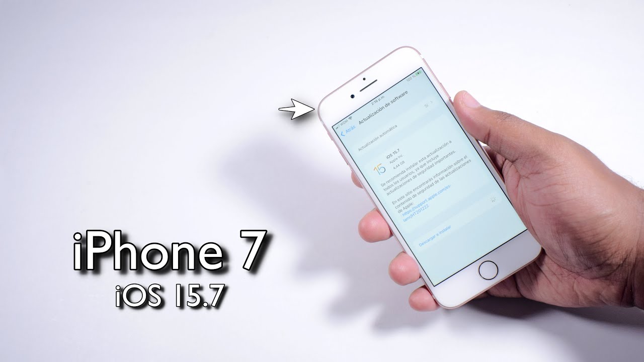 iPhone 7 en 2022 🔥 ¿CÓMO VA iOS 15.7 EN iPhone 7? 🤔 mini PRUEBA de ...