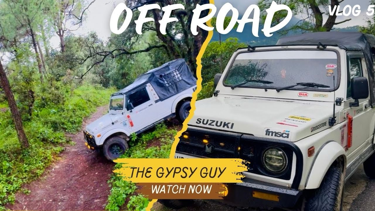 A day with Maruti Gypsy || little offroad || most capable off roader ...