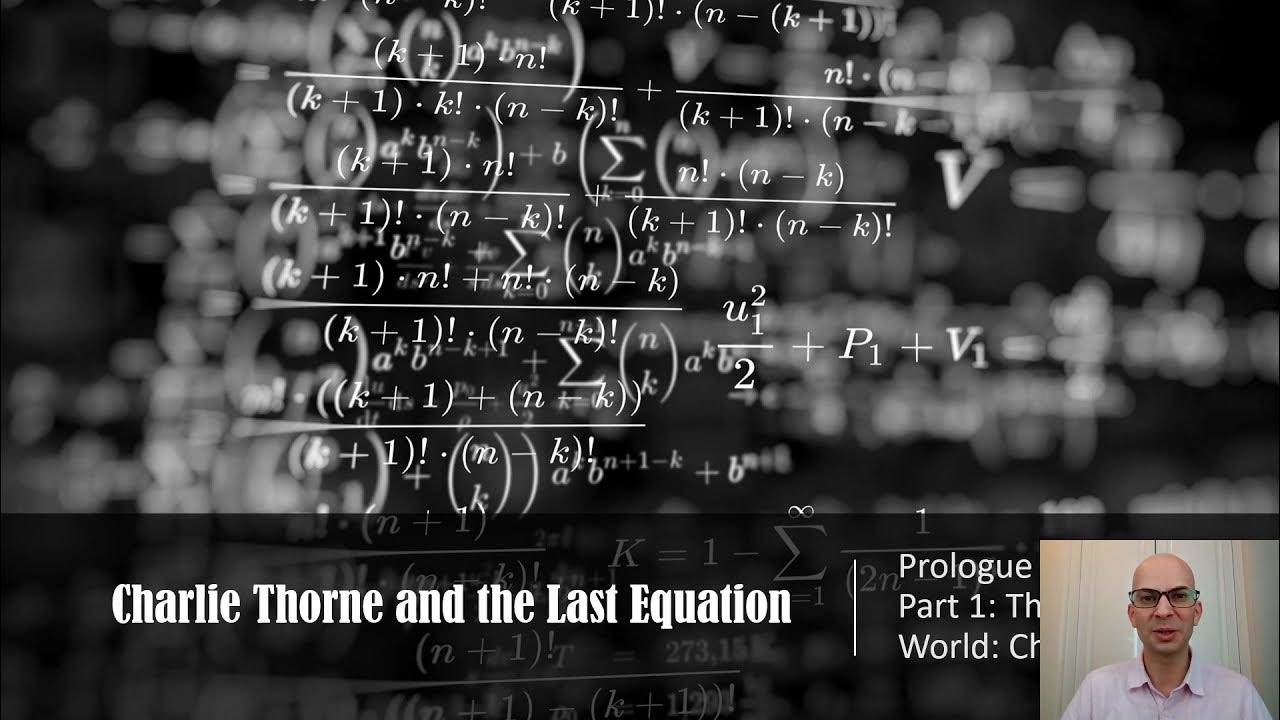 Book Club Preview: Charlie Thorne and the Last Equation - Prologue and ...