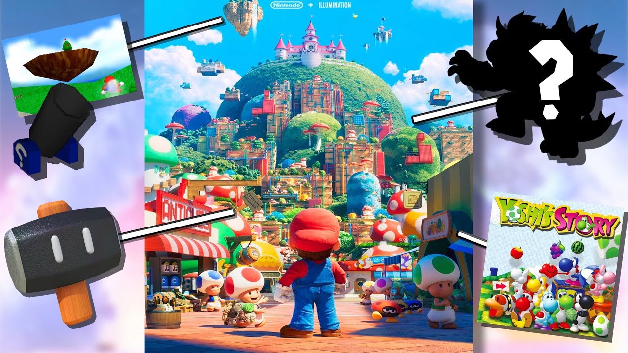 The Mario Movie is HERE! Every Detail You MISSED In The NEW Poster ...