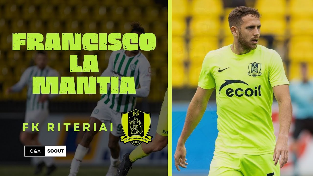 EXCLUSIVE: Francisco La Mantia | FK Riteriai | CB/CDM | HIGHLIGHTS 2023 ...
