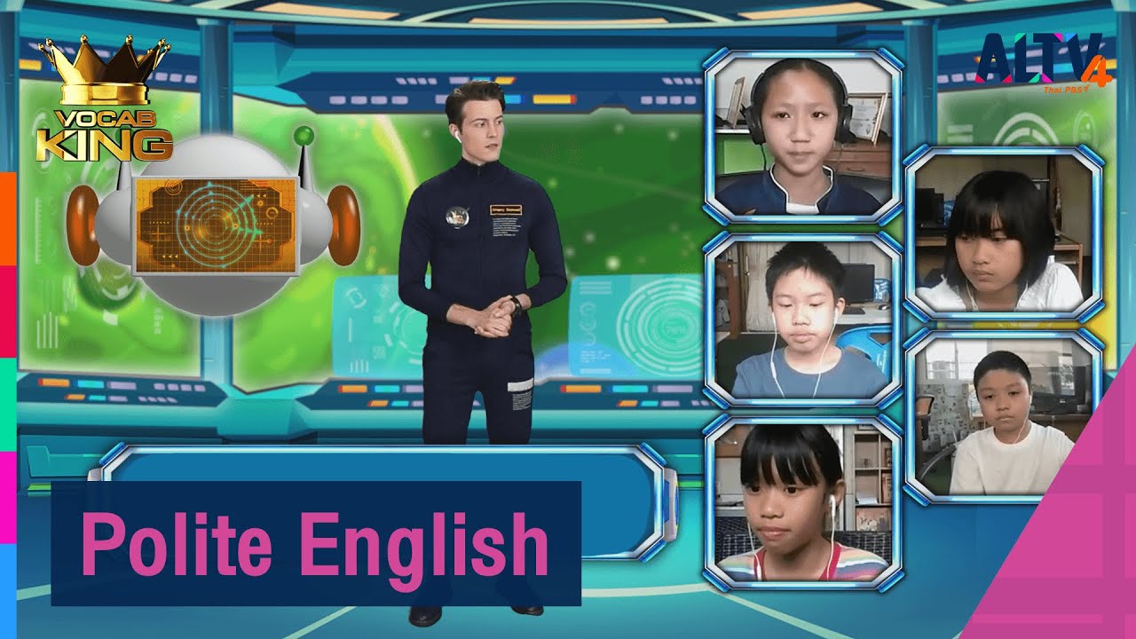 Polite English : VOCAB KING (14 เม.ย. 64) - YouTube