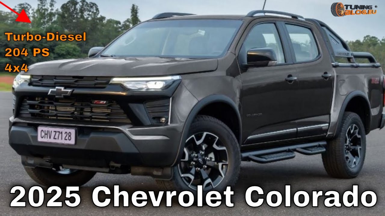 2025 Chevrolet Colorado (S10): Neuer Turbo-Diesel & Allrad-Abenteuer ...