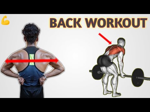 Top Back Exercises | Back Workout Video | Sanjay Fitness Vlogs - YouTube