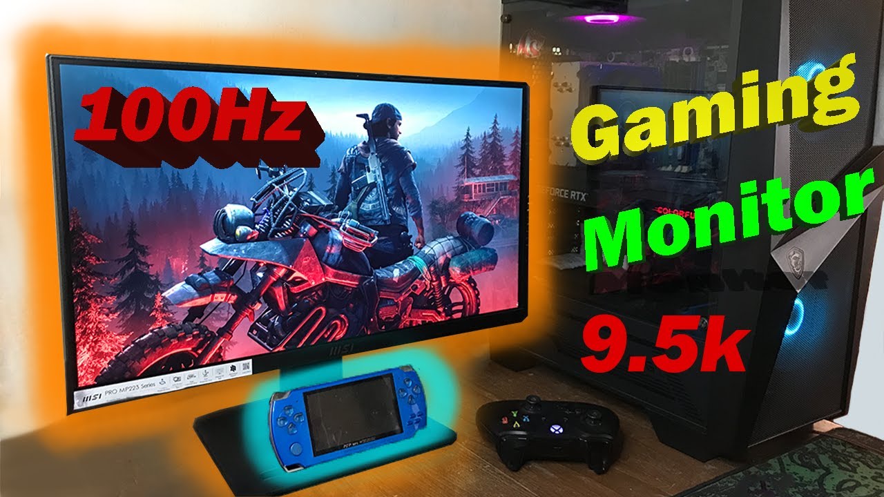 100Hz Budget Gaming Monitor l Cyber Tonik - YouTube