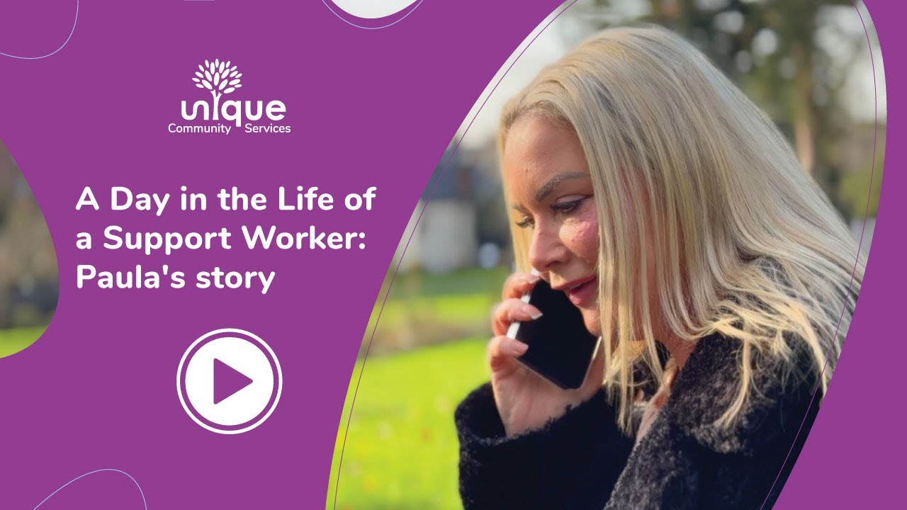 A Day in the Life of a Support Worker: Paula's story - YouTube