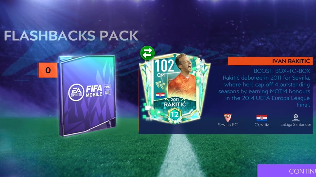 WE GOT IVAN RAKITIC 102 OVR !!! | FLASHBACKS EVENT | FIFA MOBILE 21 ...