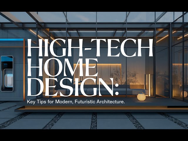High Tech House Design