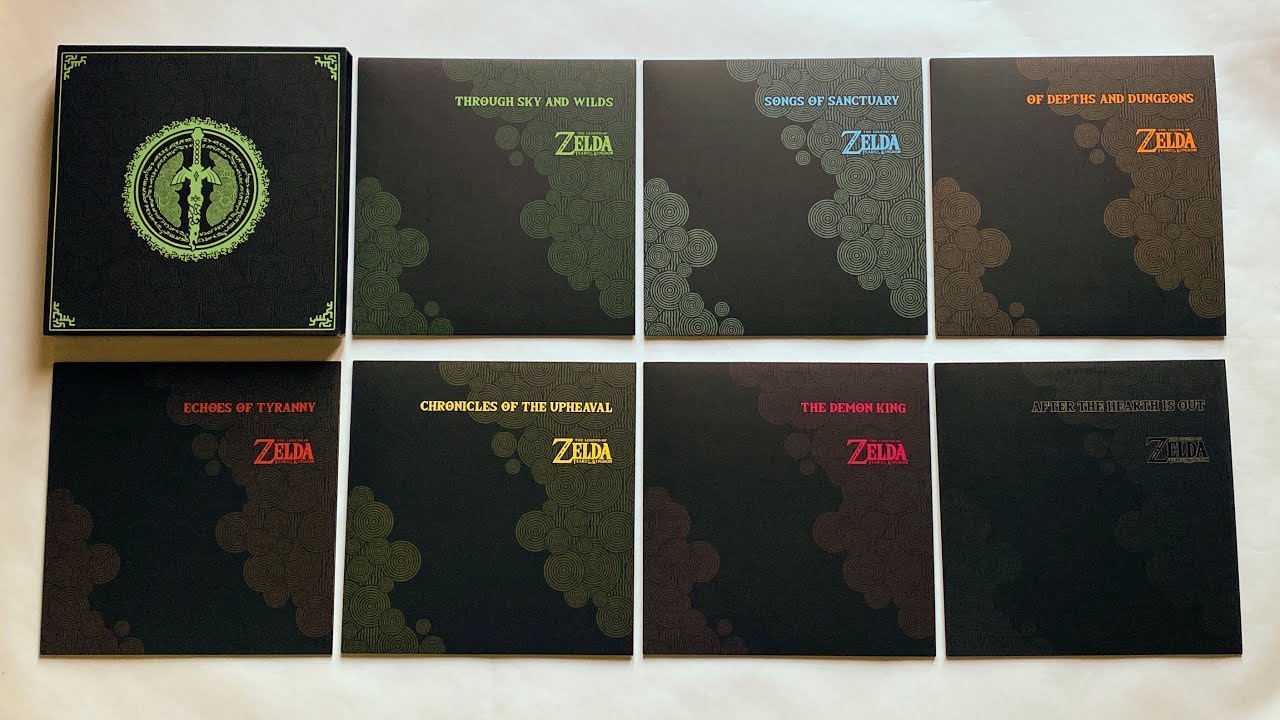 The Legend of Zelda: Tears of the Kingdom Vinyl Rip - YouTube