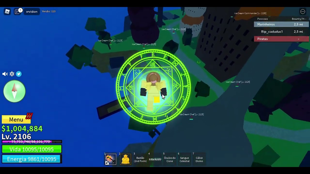 Pegando o dark step v2 no blox fruits - YouTube