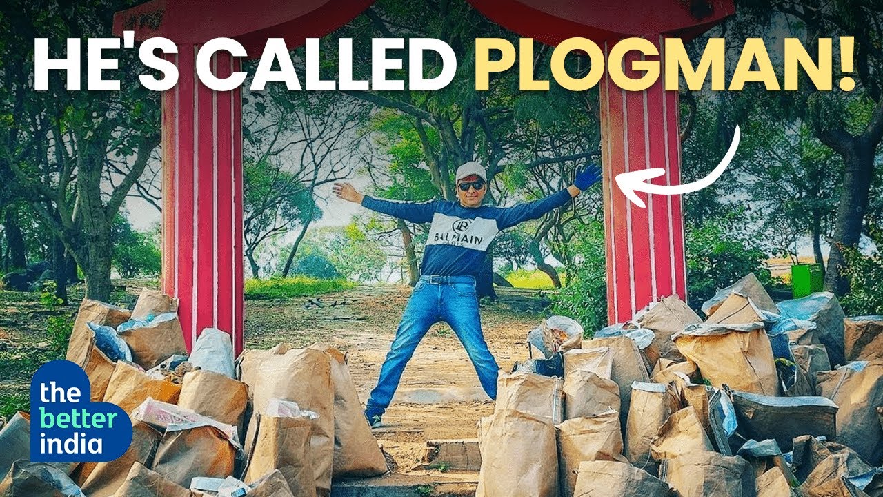 He's Called Plogman Of Bangalore! | #heroesofhumanity - YouTube