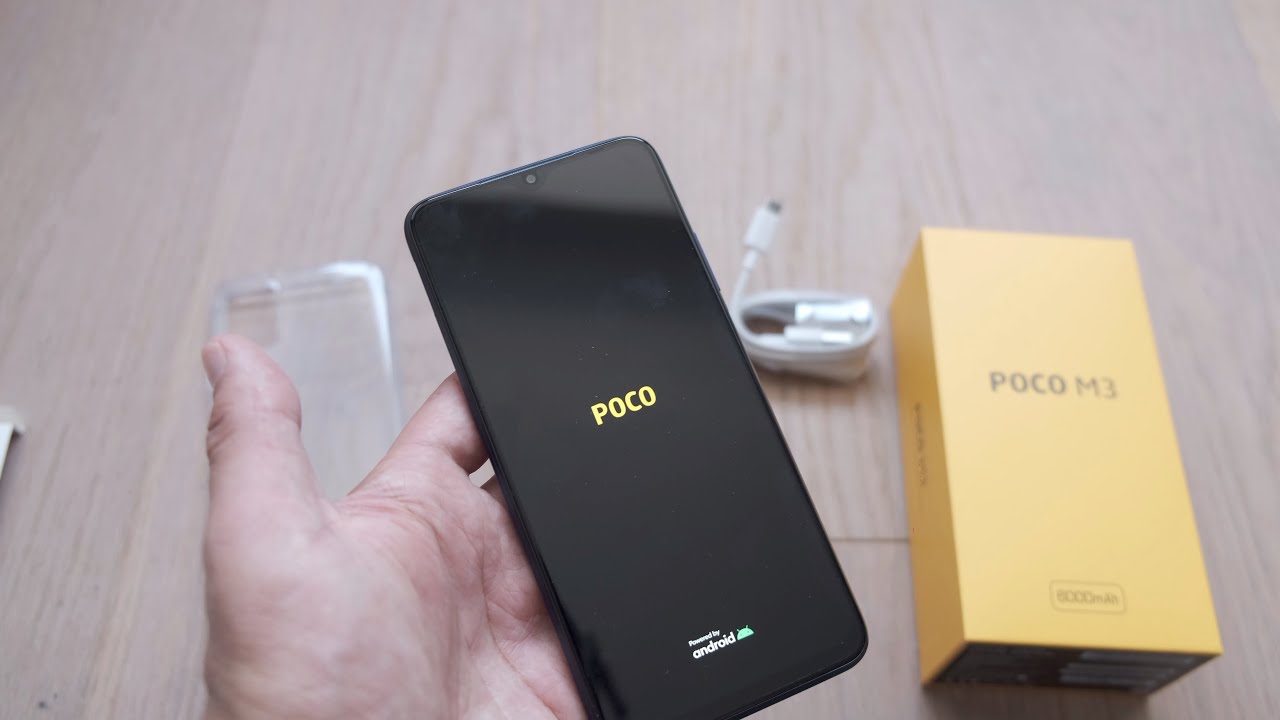Poco M3 unboxing - YouTube