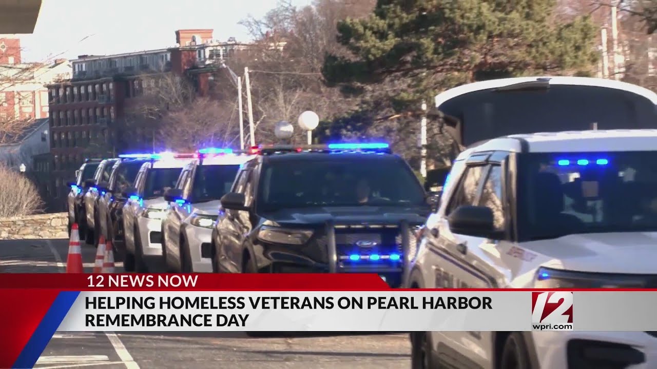 ELISHA Project donates winter items to homeless Vets - YouTube