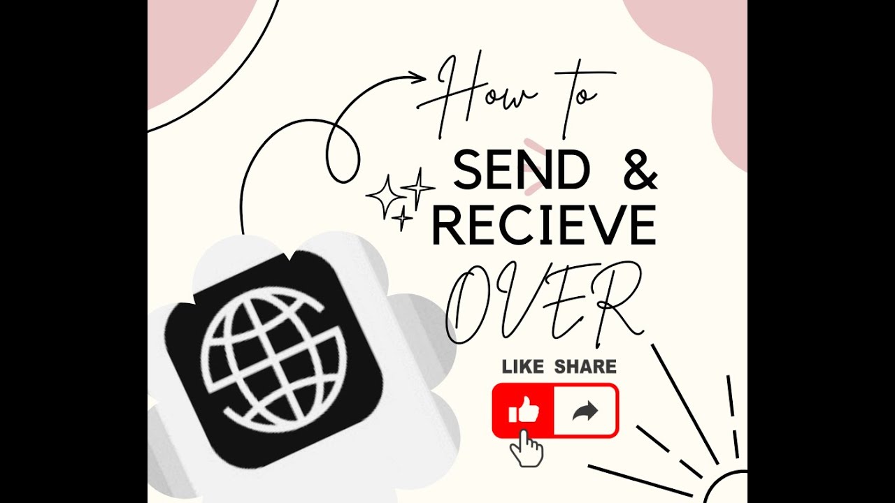 HOW TO SEND AND RECIEVE OVER - YouTube
