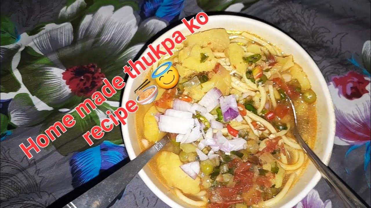Home made thukpa ko recipe 😋 🍜#sunivlogs #thukpa - YouTube