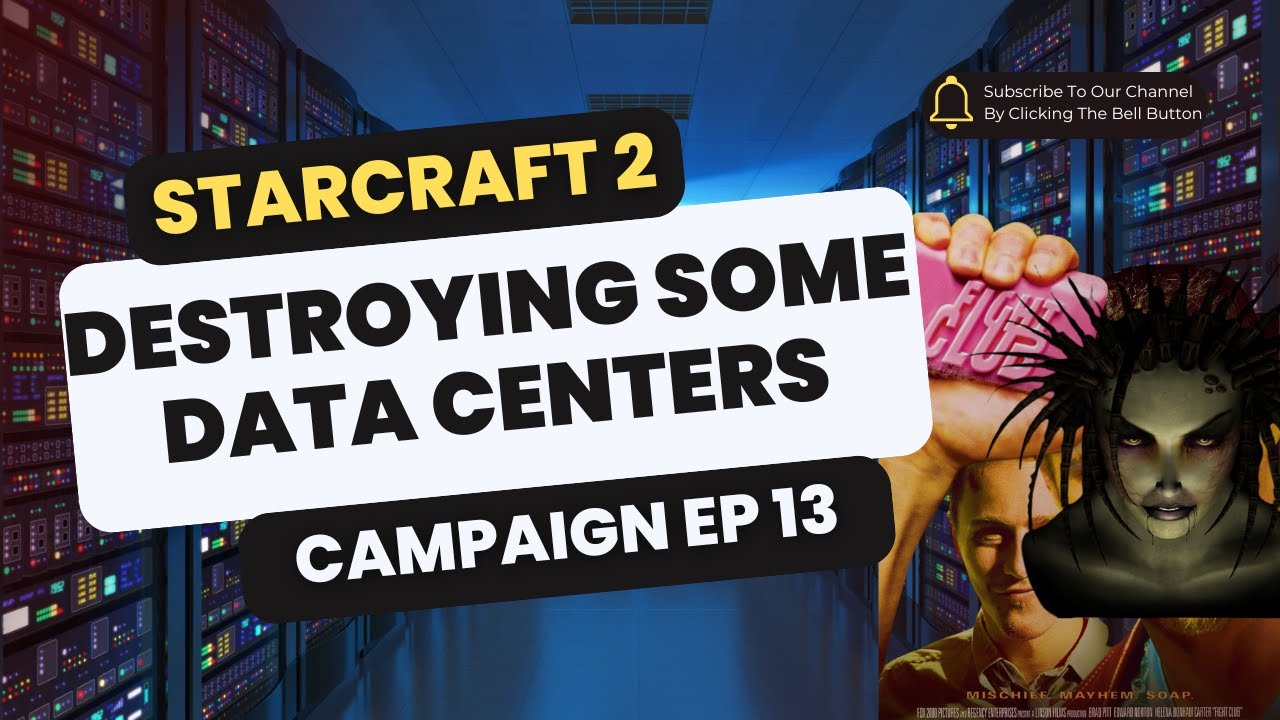 TAKING DOWN DATA CENTRES! - StarCraft 2 - Campaign Playthrough - Episode 13 - YouTube