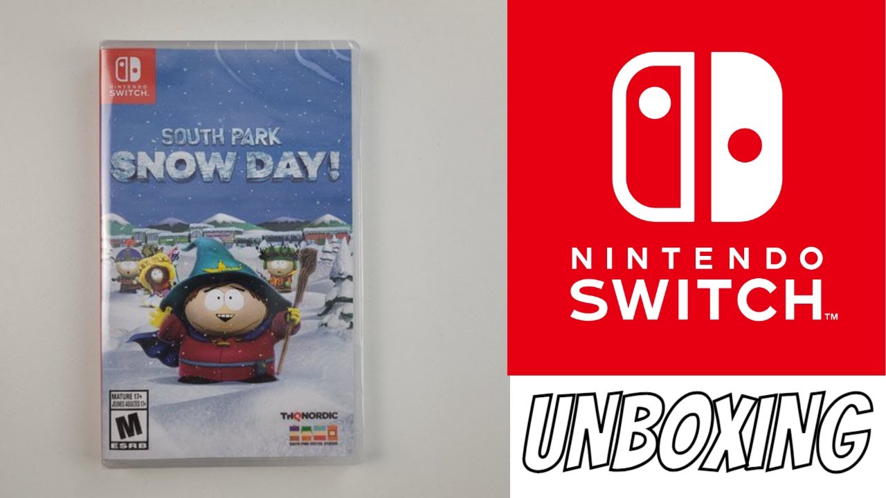 SOUTH PARK SNOW DAY! GAME UNBOXING - YouTube