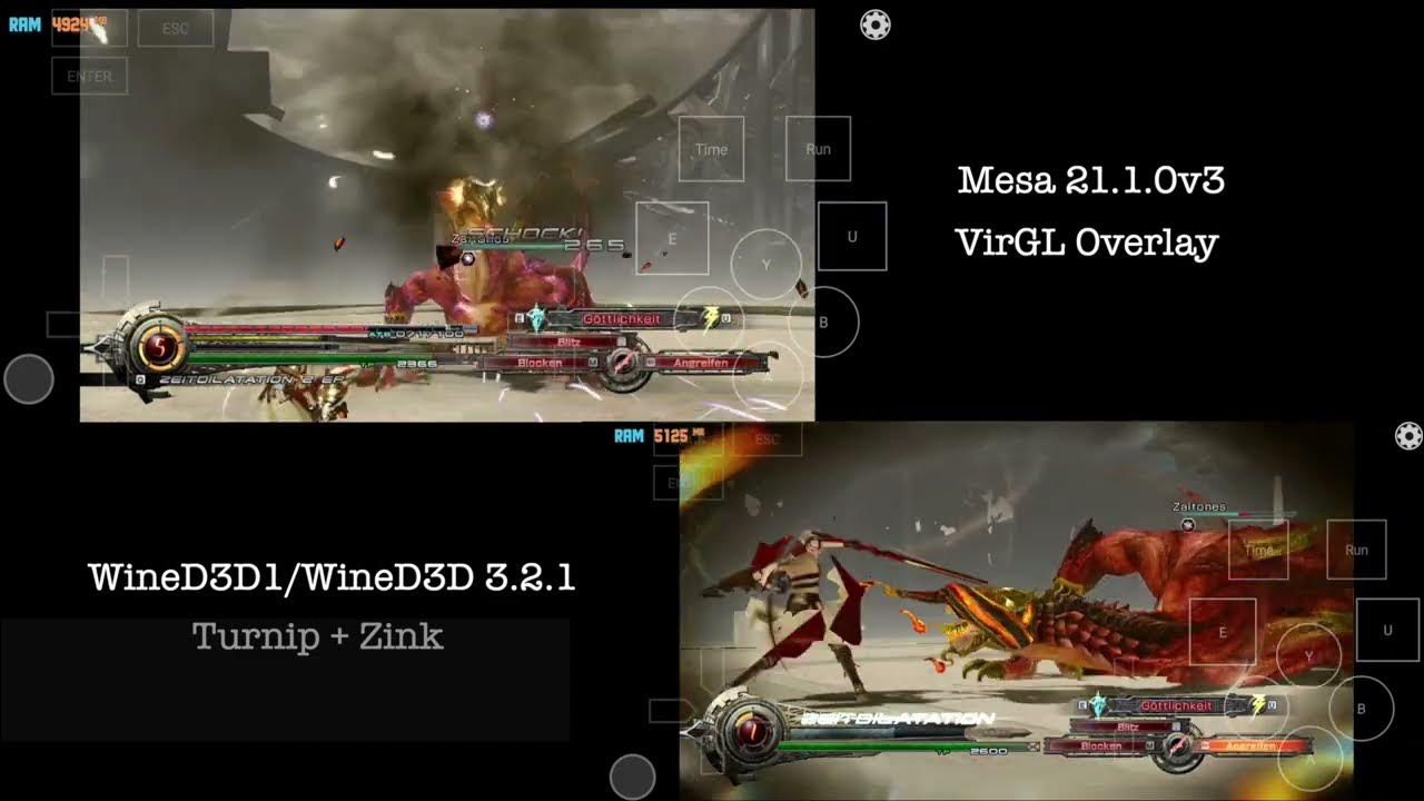 Exagear GPU Mode Comparison - VirGL/Turnip/virtlO - YouTube