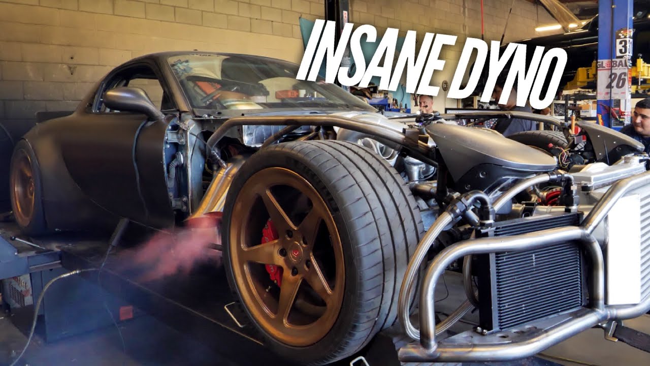4 Rotor Dyno made SO MUCH POWER. We couldn't measure it. - YouTube