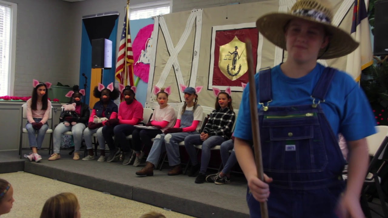 Drama Class Short Play: The 12 Angry Pigs - YouTube