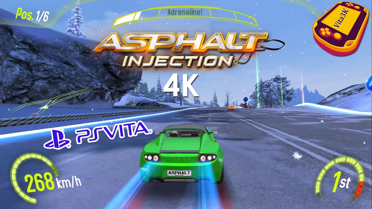 Asphalt: Injection (4K / 2160p) | Vita3K Emulator on PC | Sony PS Vita ...