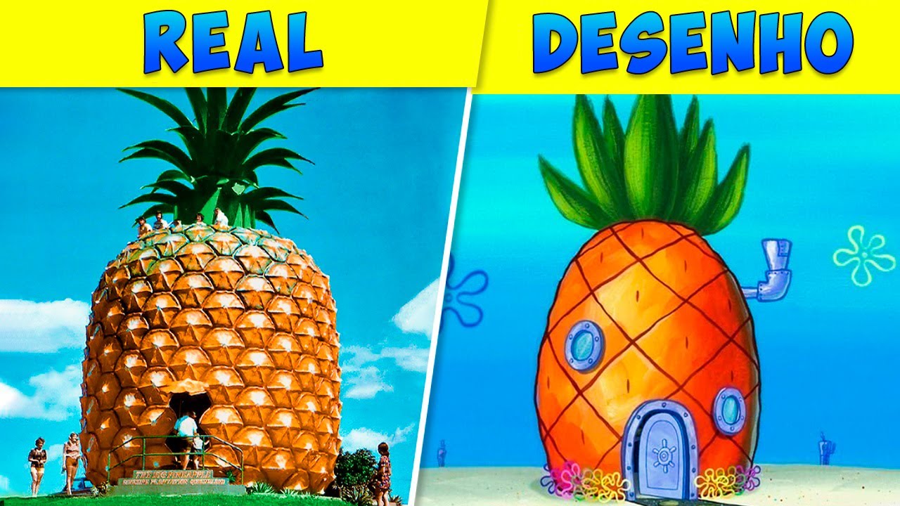 9 CASAS DE DESENHOS ANIMADOS QUE EXISTEM NA VIDA REAL! - YouTube