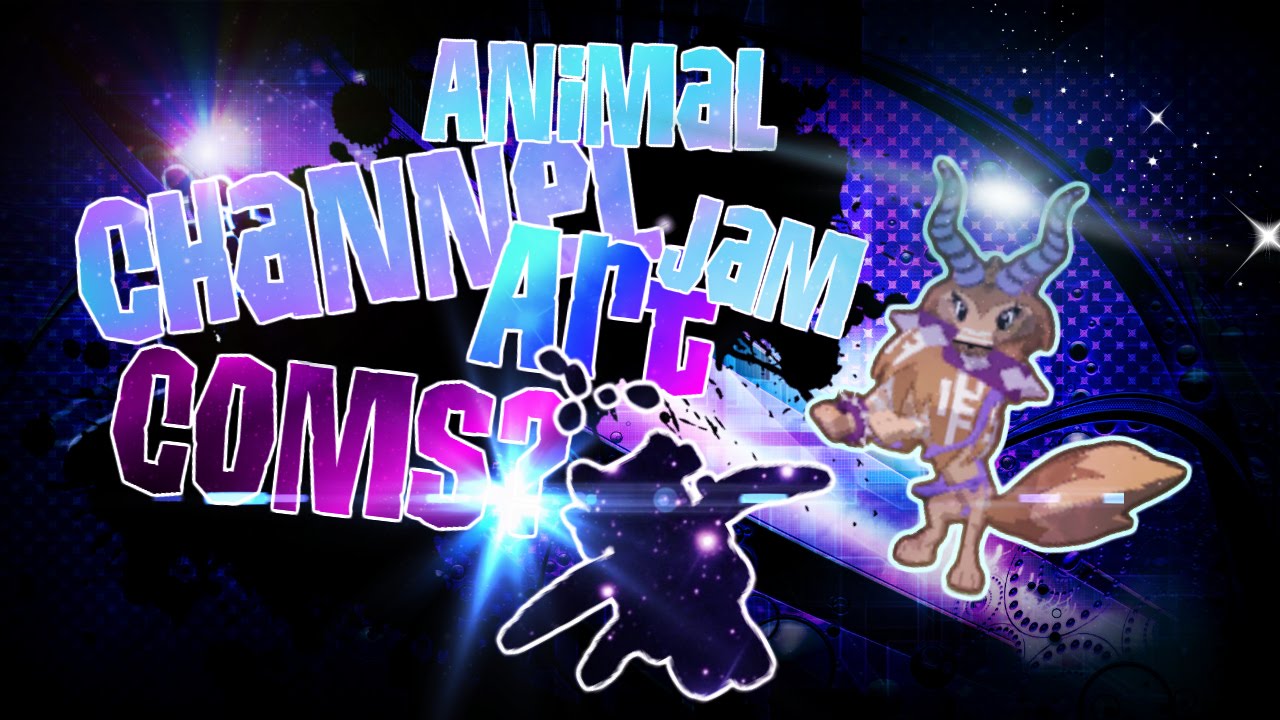 Animal Jam: Channel Art Commissions! - YouTube
