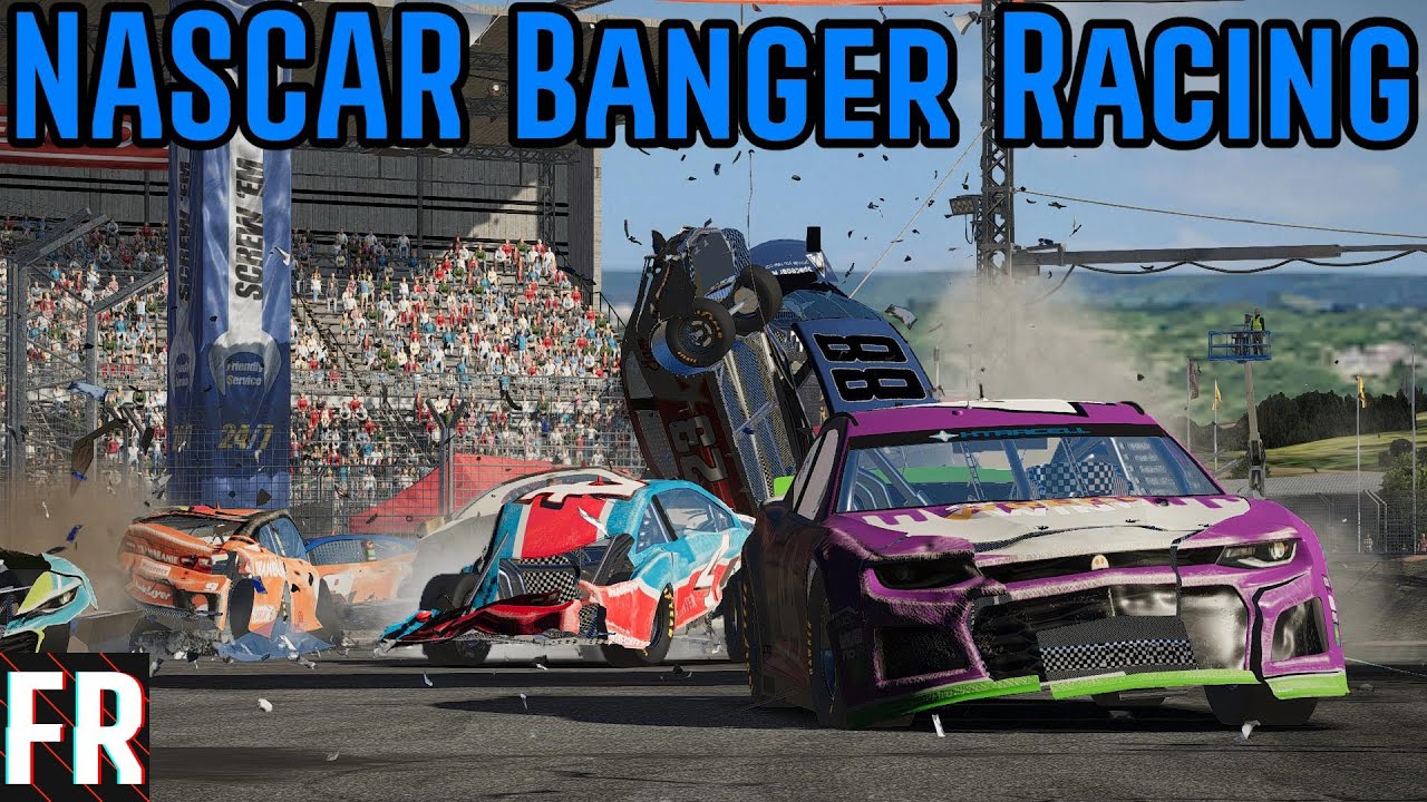 NASCAR Banger Racing - Wreckfest Mods - YouTube