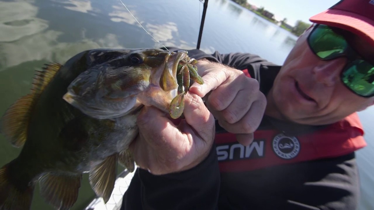 Swim Jigging Largemouth Bass - Dave Mercer's Facts of Fishing THE SHOW ...