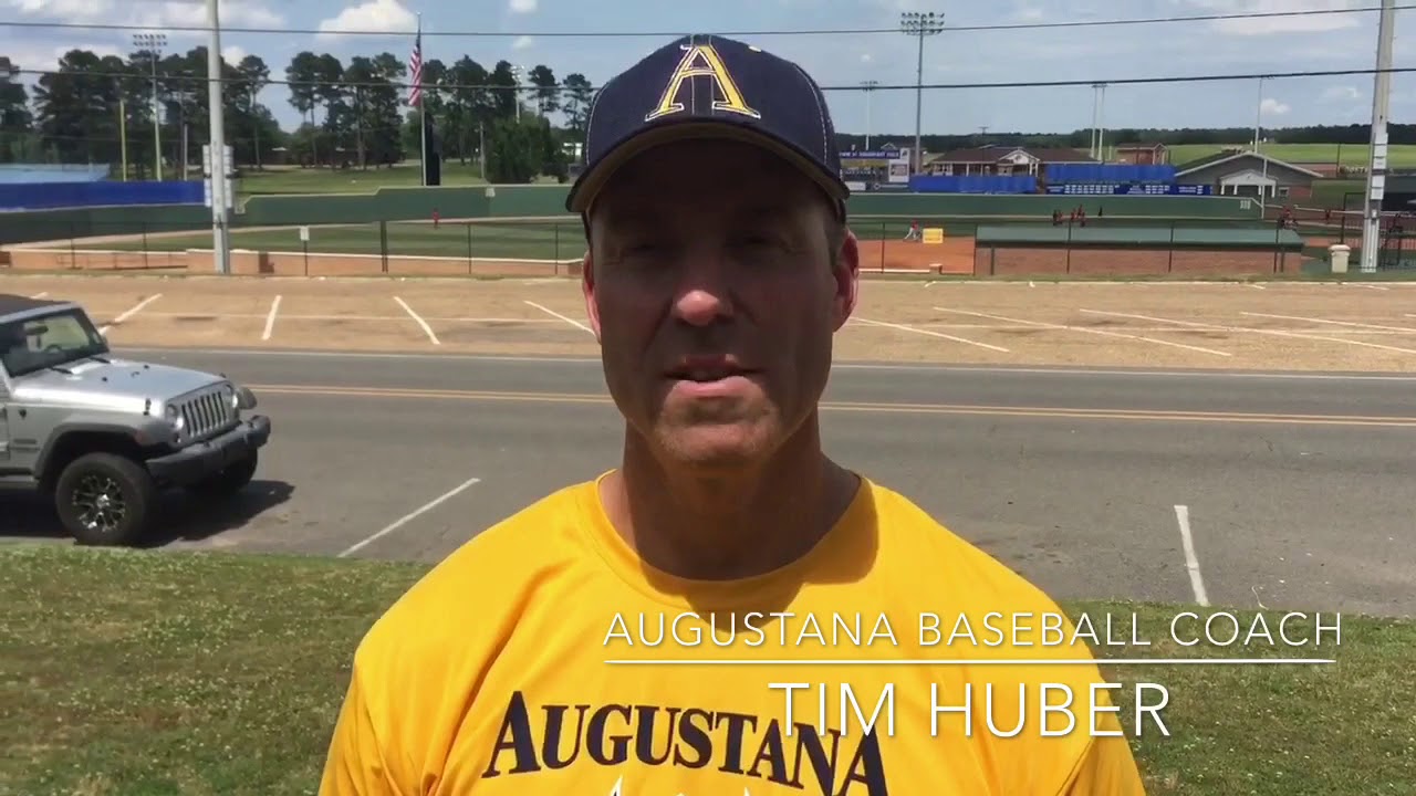 Augustana Baseball Coach Tim Huber Previews Regional Play - YouTube