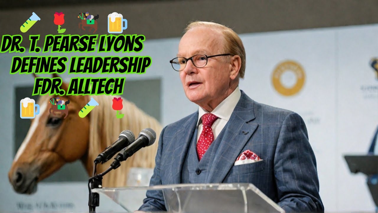 🏇🧪 Dr. T. Pearse Lyons Defines Leadership-Fdr-ALLTECH🧪🏇 - YouTube