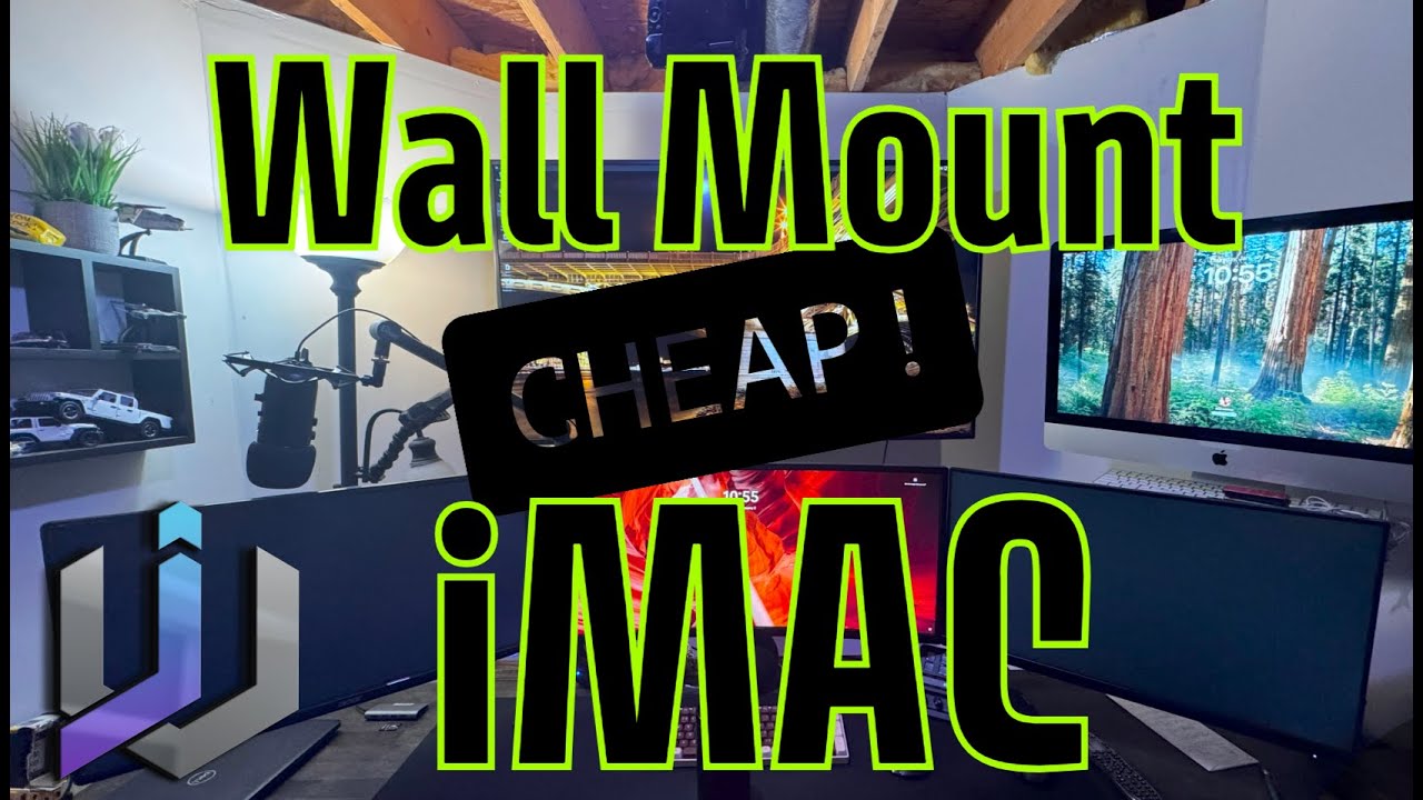 CHEAP iMac Wall Mount - HarborFreight.com - YouTube