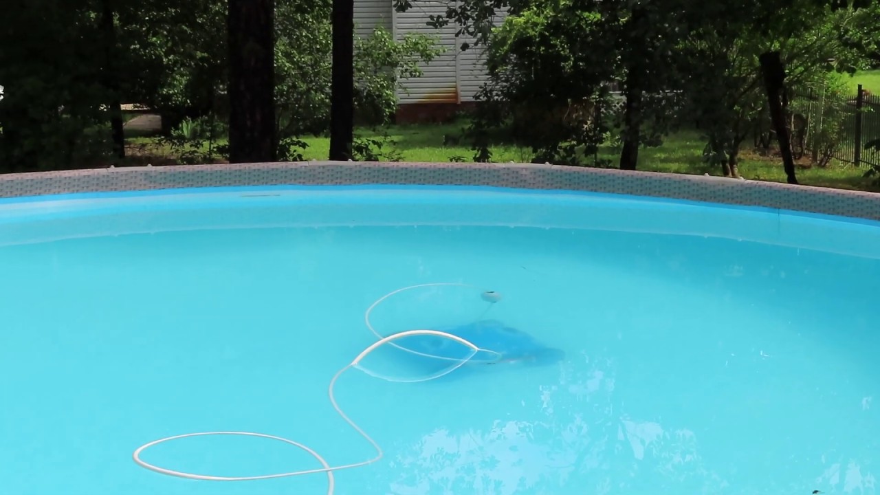The Aquabot Pool Rover (automatic pool cleaner) - YouTube