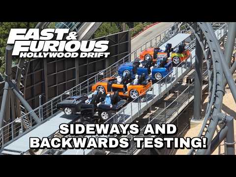 SIDEWAYS & BACKWARDS Testing on Fast & Furious: Hollywood Drift  | USH Vlog #77 | 5/27/26