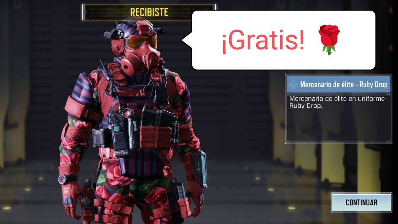 Gratis Mercenario de élite Ruby Drop en Evento Destacados Docena sucia - COD Mobile - YouTube