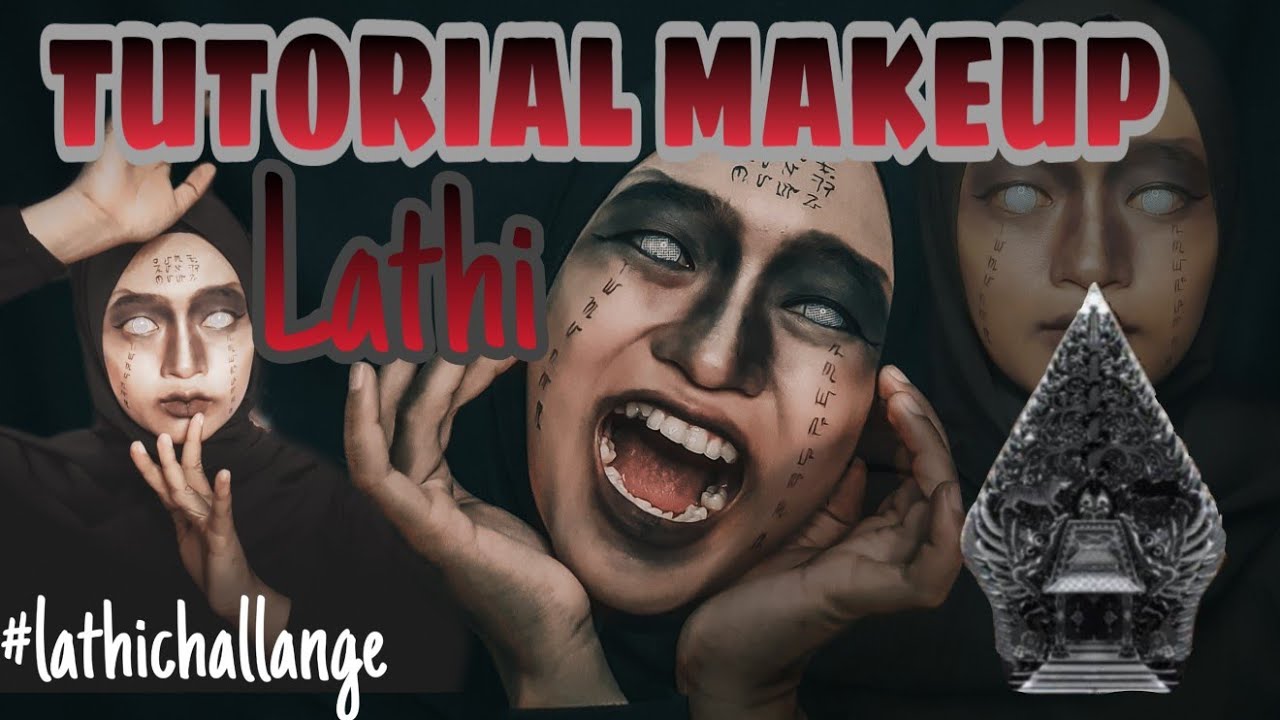 TUTORIAL MAKEUP LATHI CHALLANGE || MAKEUP LATHI - YouTube