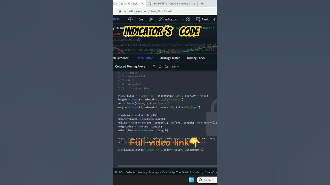 How to create Indicator #pinescript #tradingviewindicator #indicatorscode - YouTube