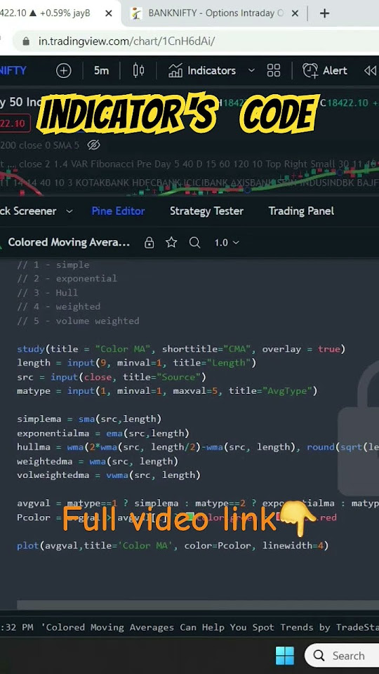 How to create Indicator #pinescript #tradingviewindicator #indicatorscode - YouTube