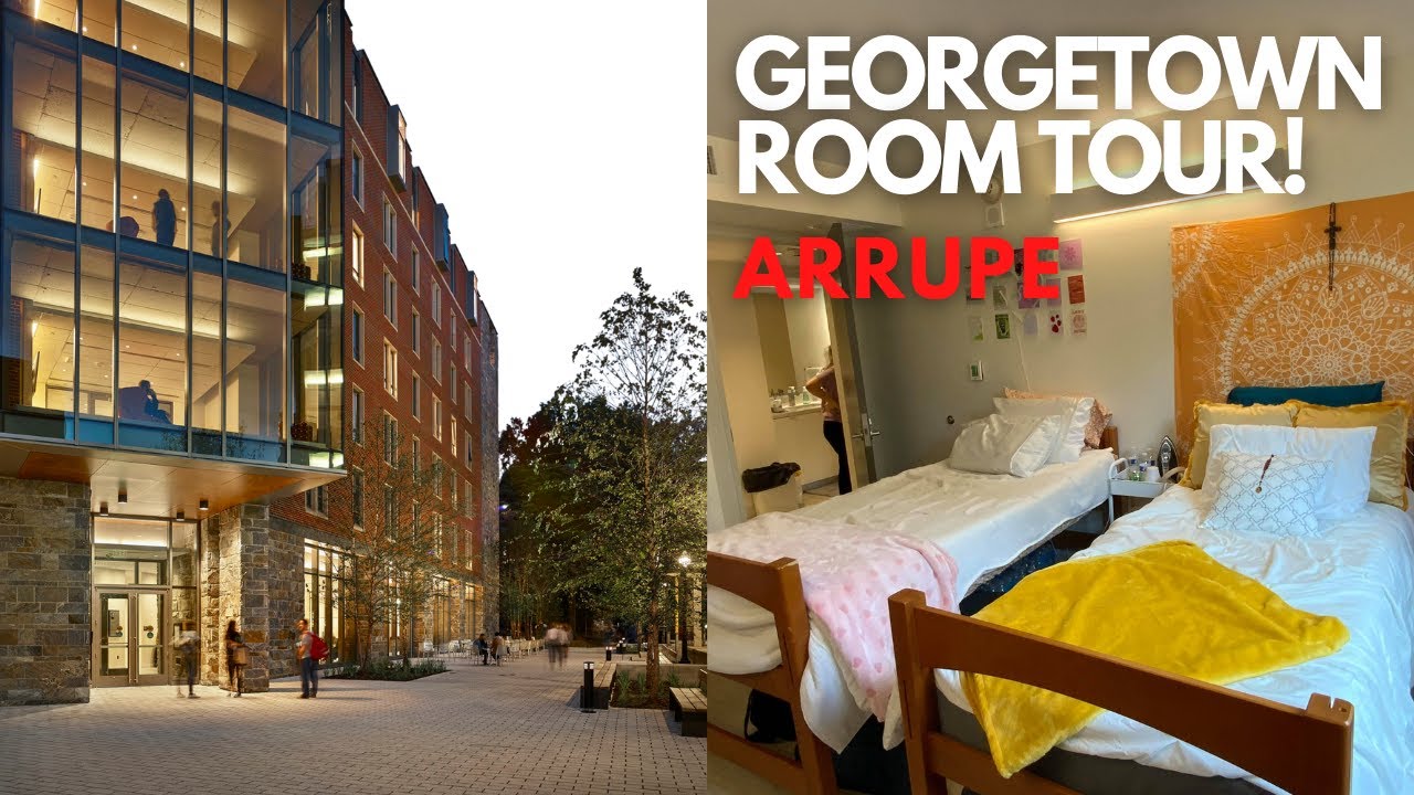 Georgetown University ROOM TOUR! ARRUPE EDITION - YouTube