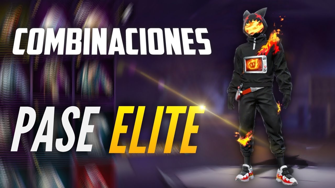 COMBINACIONES CON "LLAMARADA EXTREMA" 🔥💀/ MEJORES OUTFITS CON PASE BOOYAH COMBUSTION - YouTube