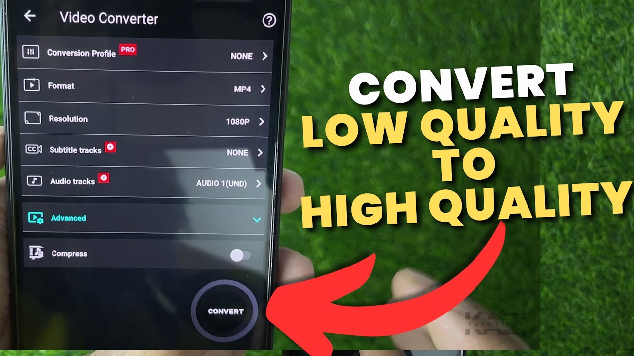 How to Convert Low Quality Video to 1080p HD - YouTube