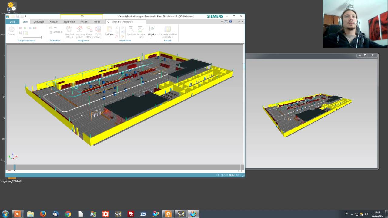 Plant Simulation Virtual Reality with moreViz Tutorial - YouTube