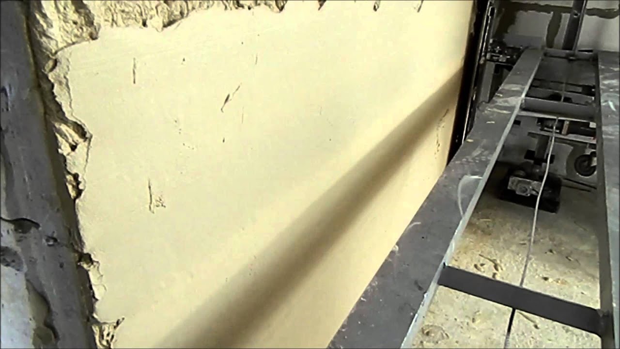 Plaster machine PlasteRUS Spero 2. El robot yesero. Roboter Stuckateur ...