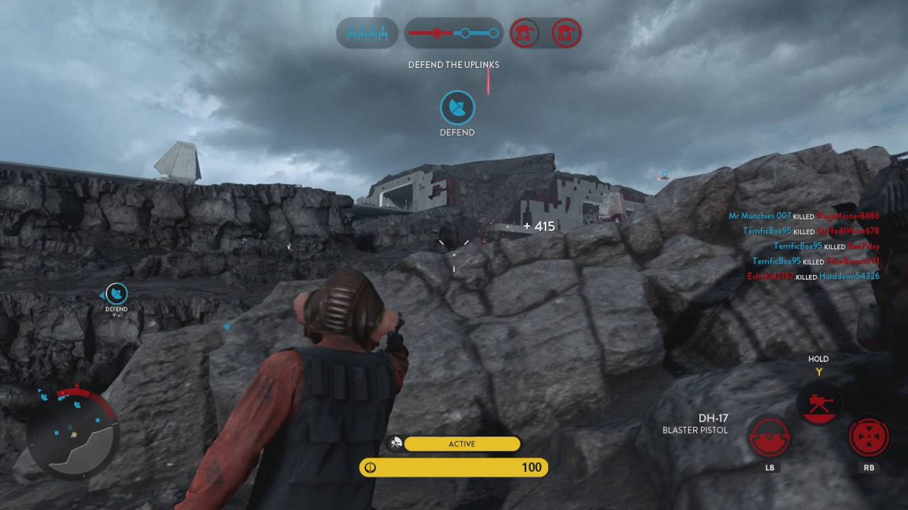 Unkillable Nien Nunb | Star Wars Battlefront Game Play - YouTube