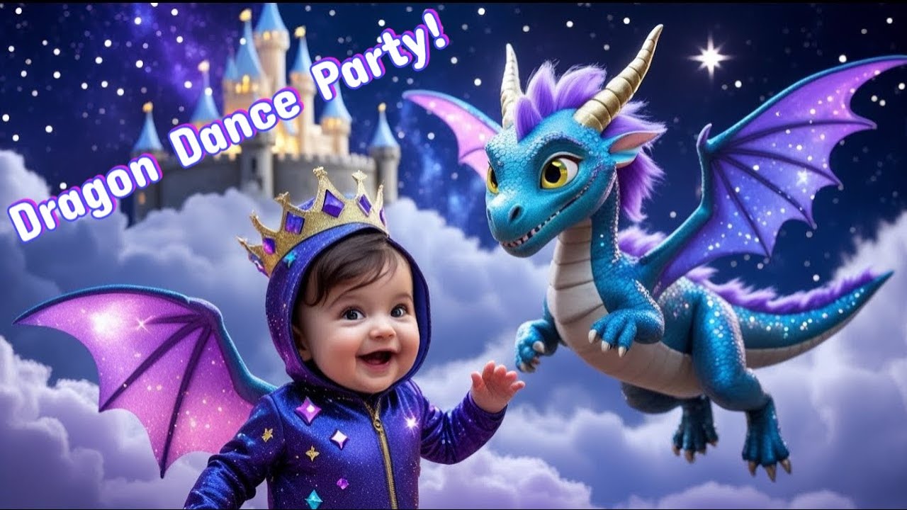 Jumping Dragons Dance Challenge | Fun & Energetic Song for Toddlers and ...