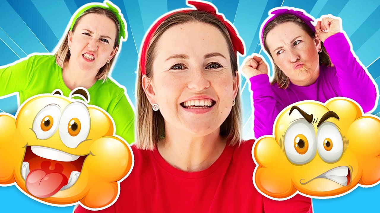 Emotions Song for Toddlers😃😥😡🫣 | Happy, Sad, Angry, Scared | Feelings ...