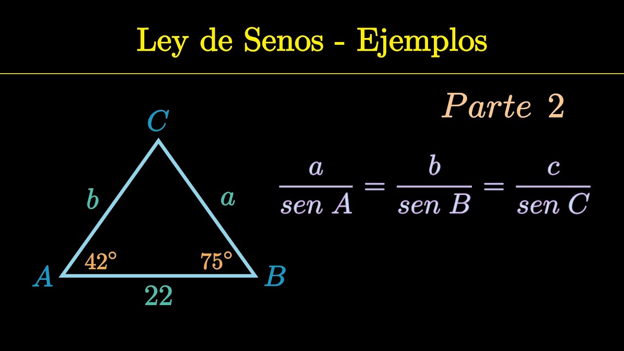 Domina la Ley de Senos y Descubre Cuando se Aplica | Parte 2 - YouTube