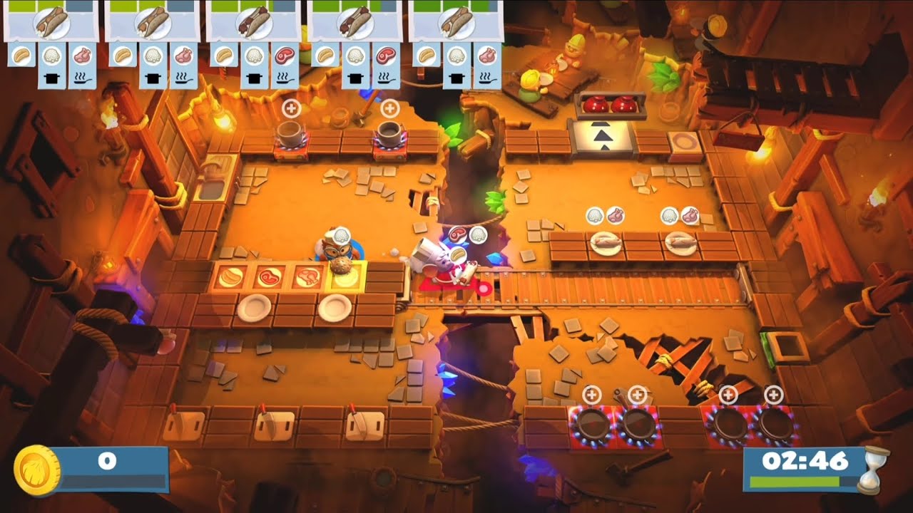 Overcooked All You Can Eat🍳: Overcooked 2 Level 2-5🌮 - YouTube